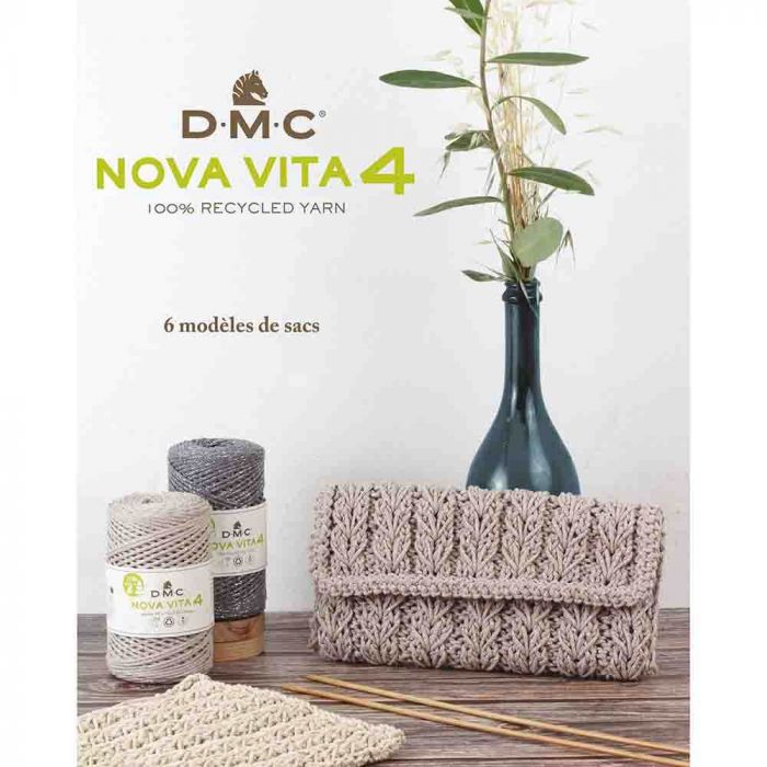 DMC Nova Vita 4 - Book - 6 Bags & Accessories Projects — Marias Wool Shop