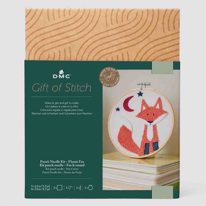 DMC Punch Needle Kit - Fox — Marias Wool Shop