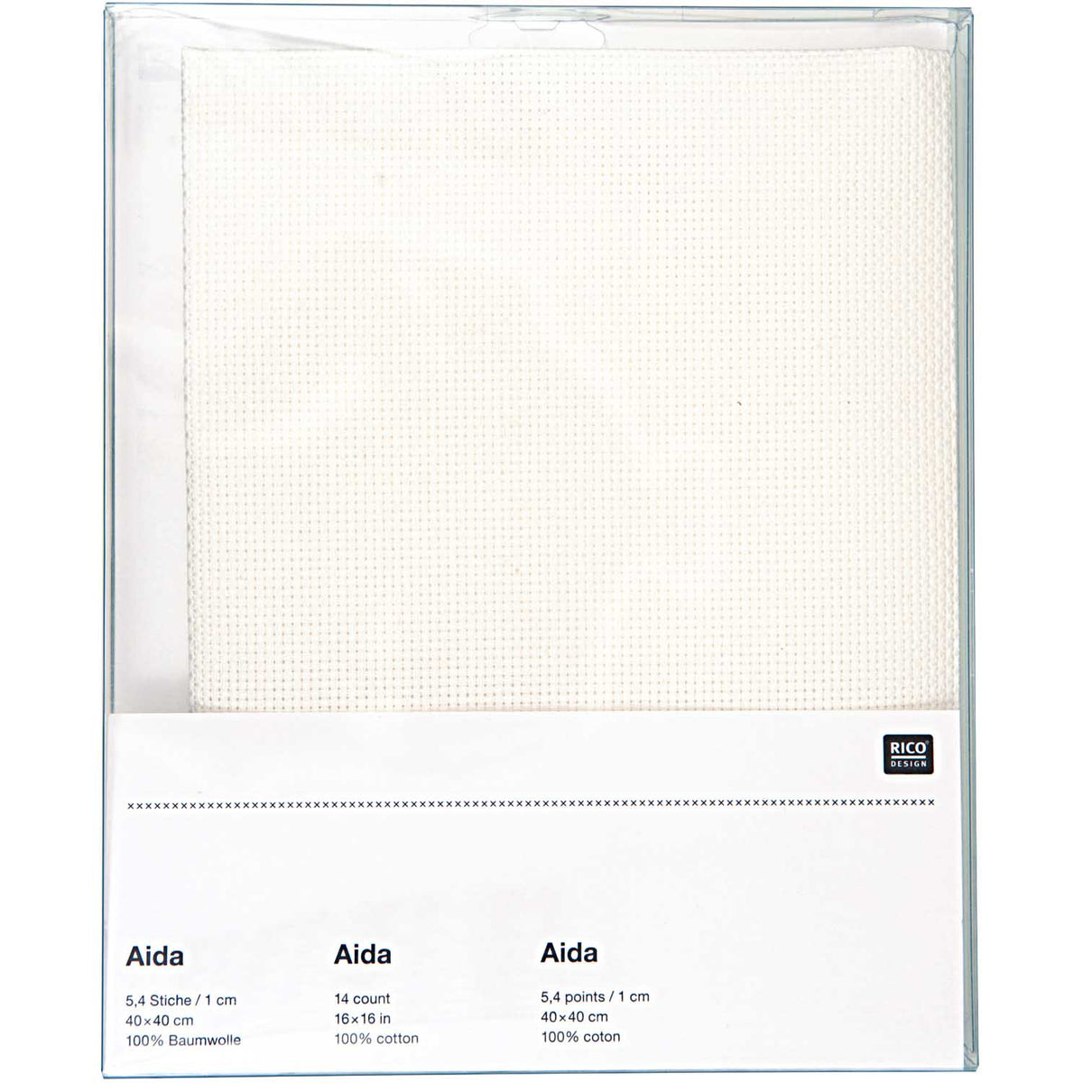Rico Aida Embroidery Fabric for Cross Stitch — Marias Wool Shop